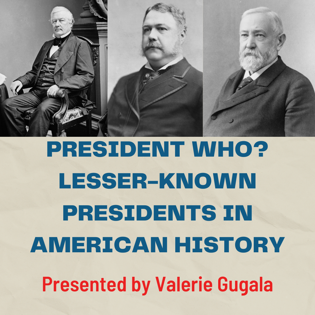 ZOOM- President Who? Lesser-Known Presidents in American History | Southbury Public Library